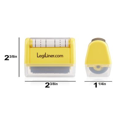 LegiLiner Self-Inking Teacher Stamp-Double Stack 1/2 inch Handwriting ...