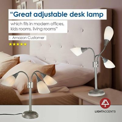 Light Accents - Medusa Multi Head Standing Lamp with 3 Positionable ...