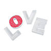 Love Plastic Candy Buffet Containers - 4 Pc.