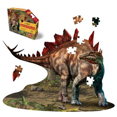Madd Capp Puzzles: STEGOSAURUS 100 Piece Jigsaw Puzzle | Oriental Trading