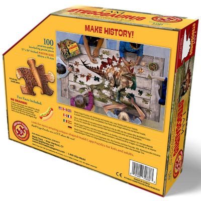 Madd Capp Puzzles: STEGOSAURUS 100 Piece Jigsaw Puzzle | Oriental Trading