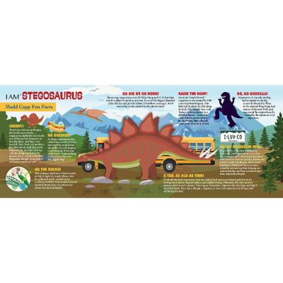 Madd Capp Puzzles: STEGOSAURUS 100 Piece Jigsaw Puzzle | Oriental Trading