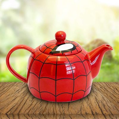 Marvel I AM SPIDER-MAN Ceramic Teapot with Web Mask Detail Lid ...