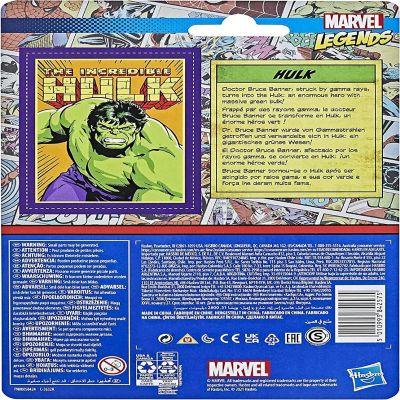 Marvel Legends 3.75 Retro Figure The Incredible Hulk