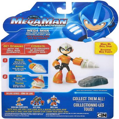Mega Man Fully Charged 7 Inch Action Figure Drill Man | Oriental Trading