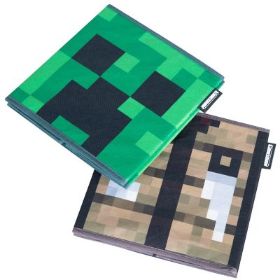 Minecraft Fabric Storage Boxes - 2Pc Creeper & Crafting Table, 10 ...