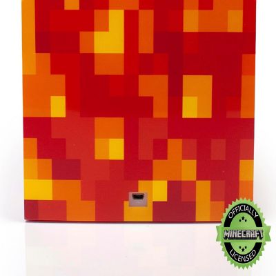 Minecraft Lava Block LED Mood Light Minecraft Mood Lighting 6 Inches ...