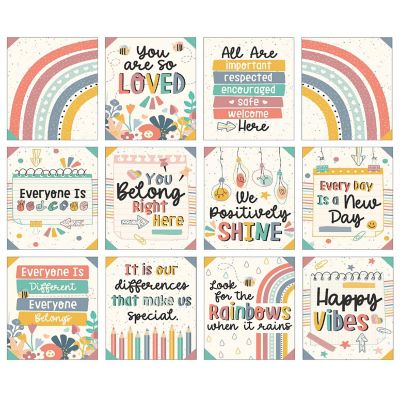 Mini Posters: We Belong Poster Set | Oriental Trading