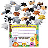 Mini Stuffed Zoo Animal Adoption Kit for 24 | Oriental Trading