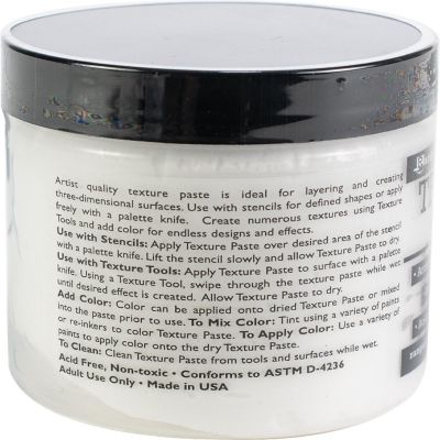 Multipack of 12 - Ranger Texture Paste 4oz-Opaque | Oriental Trading