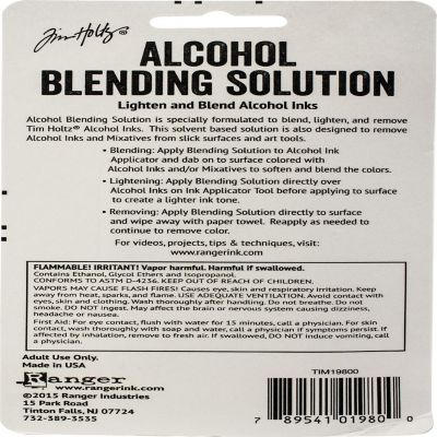 Multipack of 3 - Tim Holtz Alcohol Ink Blending Solution 2oz | Oriental ...