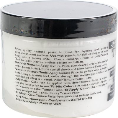 Multipack of 6 - Ranger Texture Paste 4oz-Opaque | Oriental Trading