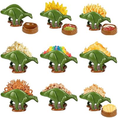 NACHOsaurus Sculpted Dinosaur Snack & Dip Bowl Set | Oriental Trading