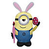 National tree company 48" inflatable easter minion stuart