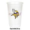 NFL Minnesota Vikings Plastic Cups - 24 Ct.