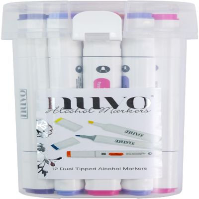Nuvo Marker Pen Collection 12/Pkg-Mermaids Tale | Oriental Trading