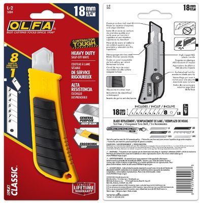 OLFA Rubber Inset Utility Knife-18mm | Oriental Trading