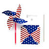 Patriotic Glow Stick Pinwheels - 12 Pc. | Oriental Trading