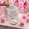 Pink Ribbon Donation Table Decorating Kit - 16 Pc.