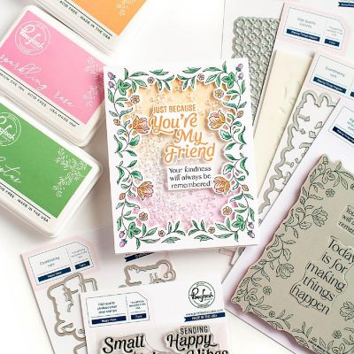 Pinkfresh Studio Cling Stamp Set 4.25"X5.5"-Making Things Happen ...