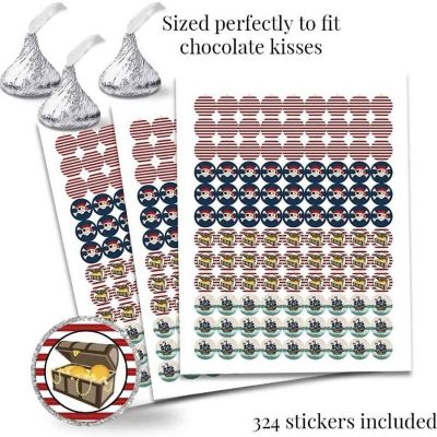 Pirate Treasure Sticker Bundle 429pc. by AmandaCreation | Oriental Trading
