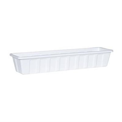 Polypro Plastic Flower Box Liner, 30 White