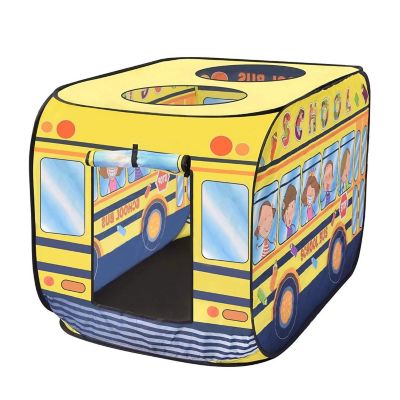 PopFun-School Bus Kids Pop Up Tent | Oriental Trading
