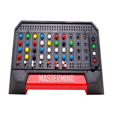 Pressman PRE-3018-06J Mastermind Strategy Game of Codemaker vs. Codebreaker, 5", Multi-colored ...