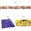Purple & Yellow Parade Float Decorating Kit - 8 Pc.