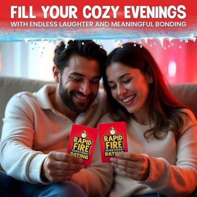 QUOKKA Couples Conversation Games for Date Night - Fun Couple Card Game with 500+ Questions ...