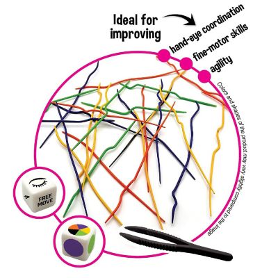 Randomline Of Creative Things: Squiggle Sticks - Pick-Up Sticks Game, 6 ...