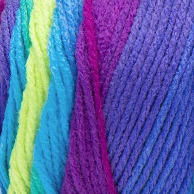 Red Heart Super Saver Yarn-Parrot Stripe | Oriental Trading