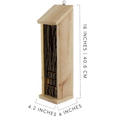 Rustic Handmade Ladybug House; Backyard Insect Hotel and Shelter