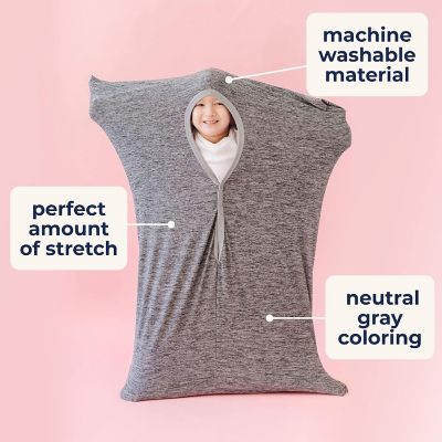 Sensory Basics: Body Sock - Medium - Gray Sensory Sleep Sack ...