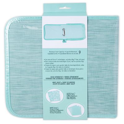 Sizzix Framelits & Thinlits Die Storage Solution-Mint Julep | Oriental Trading