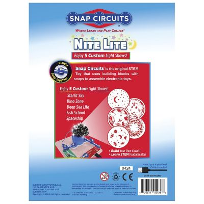 Snap Circuits: Nite Lite - Build Own Night Light Kit, Age 5+ | Oriental ...