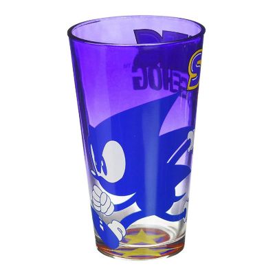 Sonic the Hedgehog 16oz Pint Glass | Oriental Trading