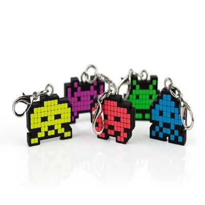 Space Invaders Aliens Zipper Pulls Unique Video Game Accessories 5 ...