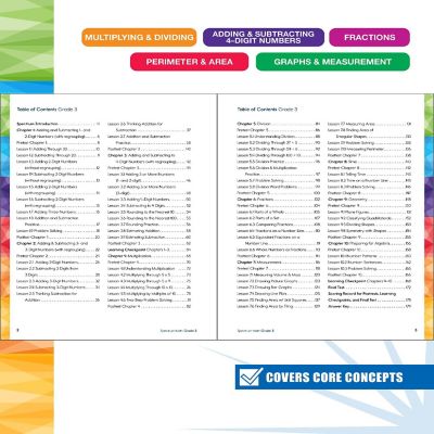 Spectrum 3rd Grade Math Workbook, 3rd Grade Math Workbooks for Kids ...