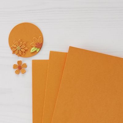 Spellbinders Color Essentials Cardstock 8.5"X11" 10/Pkg-Persimmon
