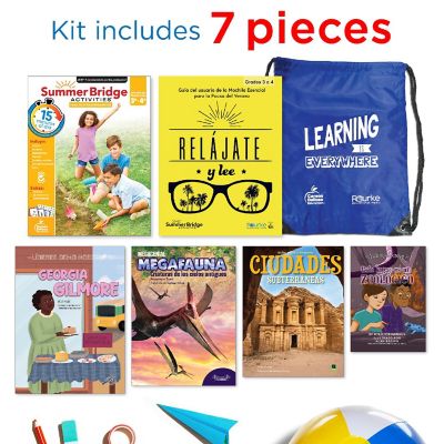 Summer Bridge Activities Grades 3-4 Spanish Summer Learning Backpack ...