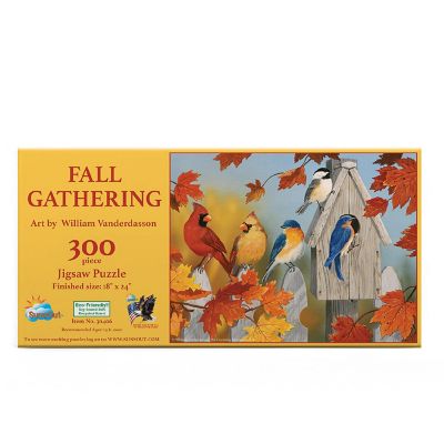 Sunsout Fall Gathering 300 pc Jigsaw Puzzle | Oriental Trading
