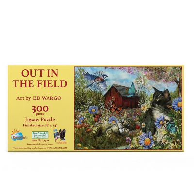 Sunsout Out in the Field 300 pc Jigsaw Puzzle | Oriental Trading
