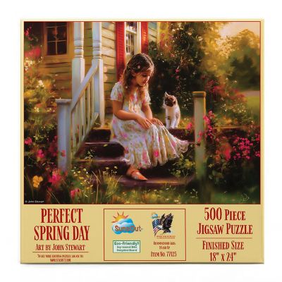 Sunsout Perfect Spring Day 500 pc Jigsaw Puzzle | Oriental Trading