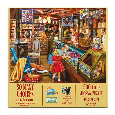 Sunsout So Many Choices 500 pc Jigsaw Puzzle | Oriental Trading