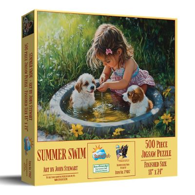 Sunsout Summer Swim 500 pc Jigsaw Puzzle | Oriental Trading