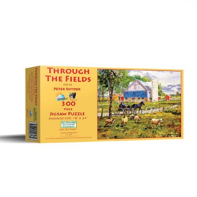 Sunsout Through the Fields 300 pc Jigsaw Puzzle | Oriental Trading
