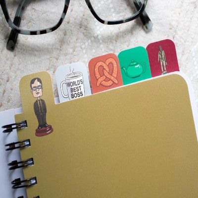 The Office Tabbed 288-Page Spiral Notebook Journal | Oriental Trading