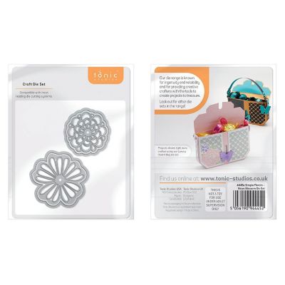 Tonic Studios Die Set-Simple Florals Niave Blossom