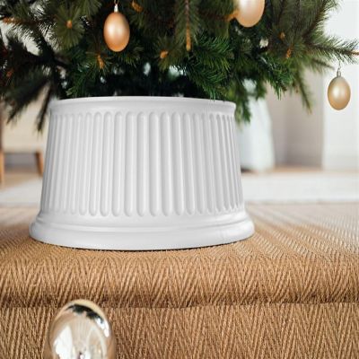 Tree Nest Rome Extra-Large Christmas Tree Stand, White